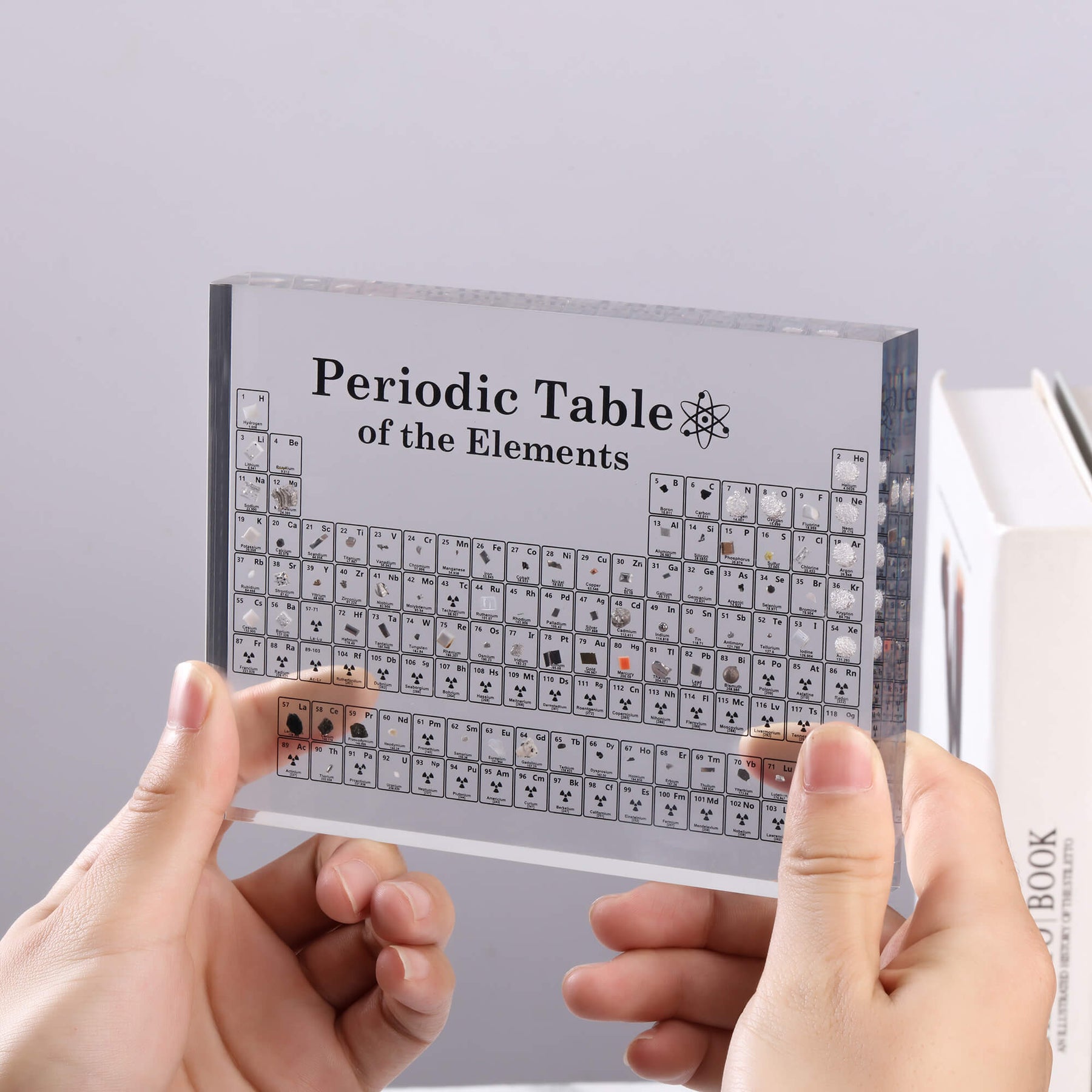 ATOMICA Collector's Edition - PERIODIC TABLE WITH REAL ELEMENTS