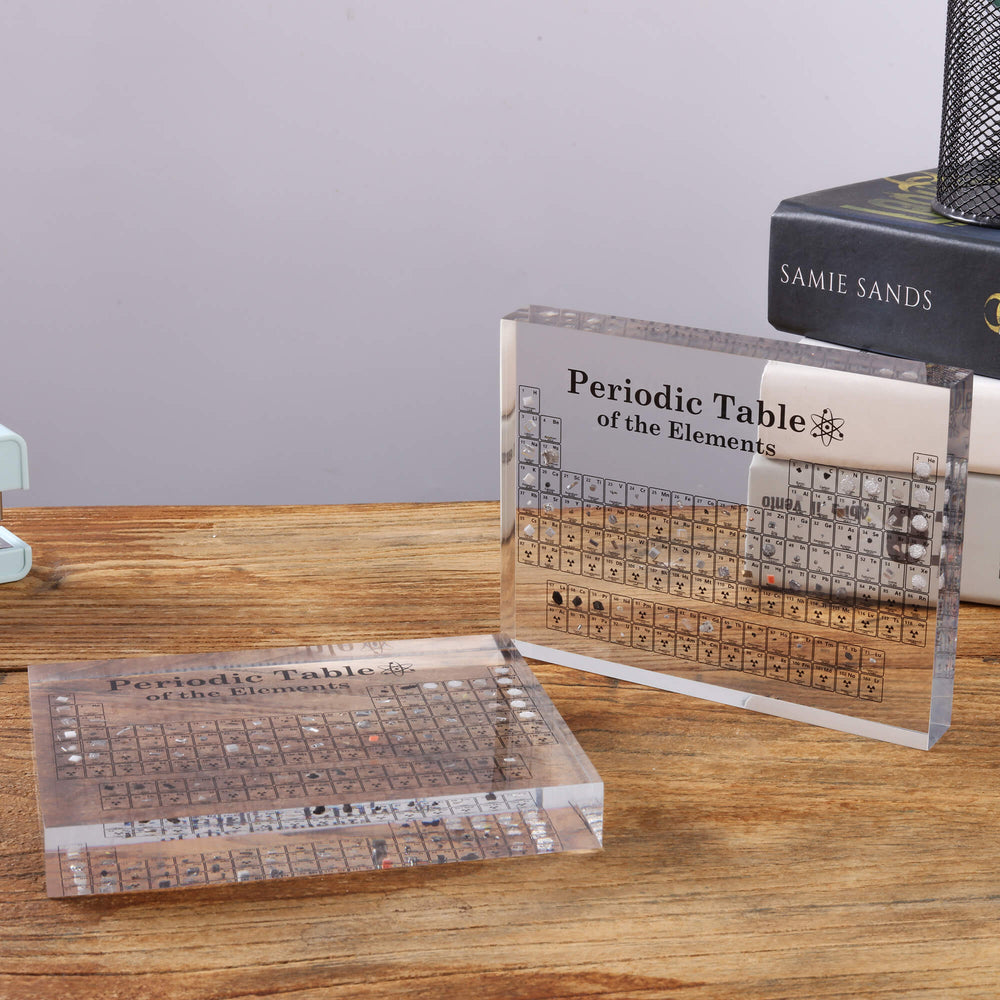ATOMICA Collector's Edition - PERIODIC TABLE WITH REAL ELEMENTS